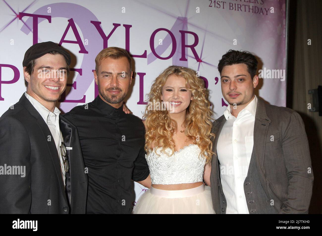 LOS ANGELES - OCT 25: Matthew Larwrence, Joey Lawrence, Taylor ...