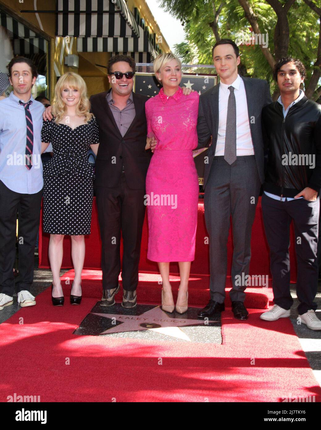 LOS ANGELES - OCT 29: Simon Helberg, Melissa Rausch, Johnny Galecki ...