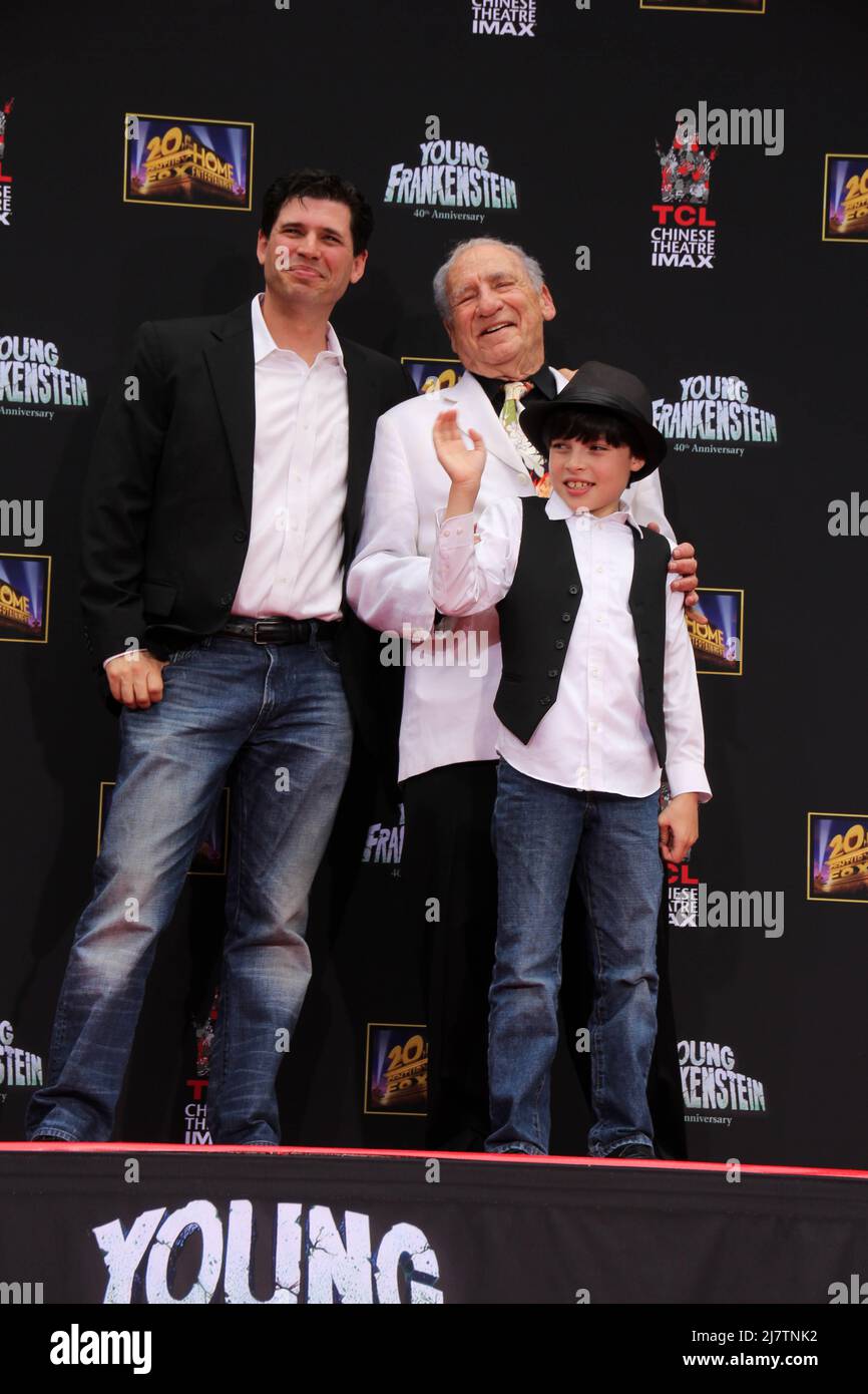 LOS ANGELES - SEP 8: Max Brooks, Mel Brooks, Mel Brooks (Grandson) at ...