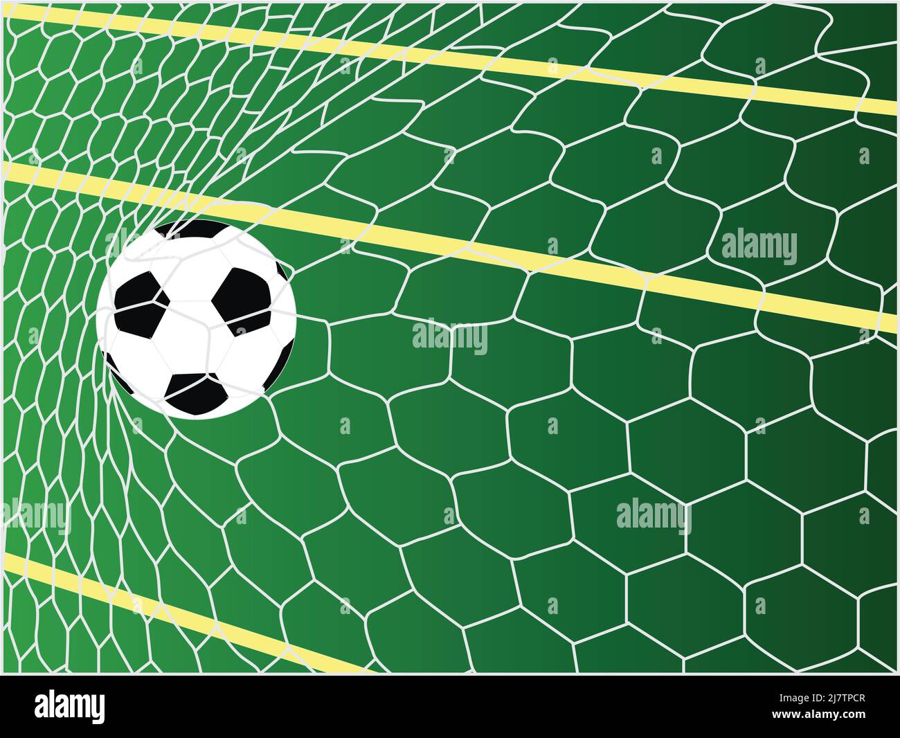 Soccer Goal Net Vector