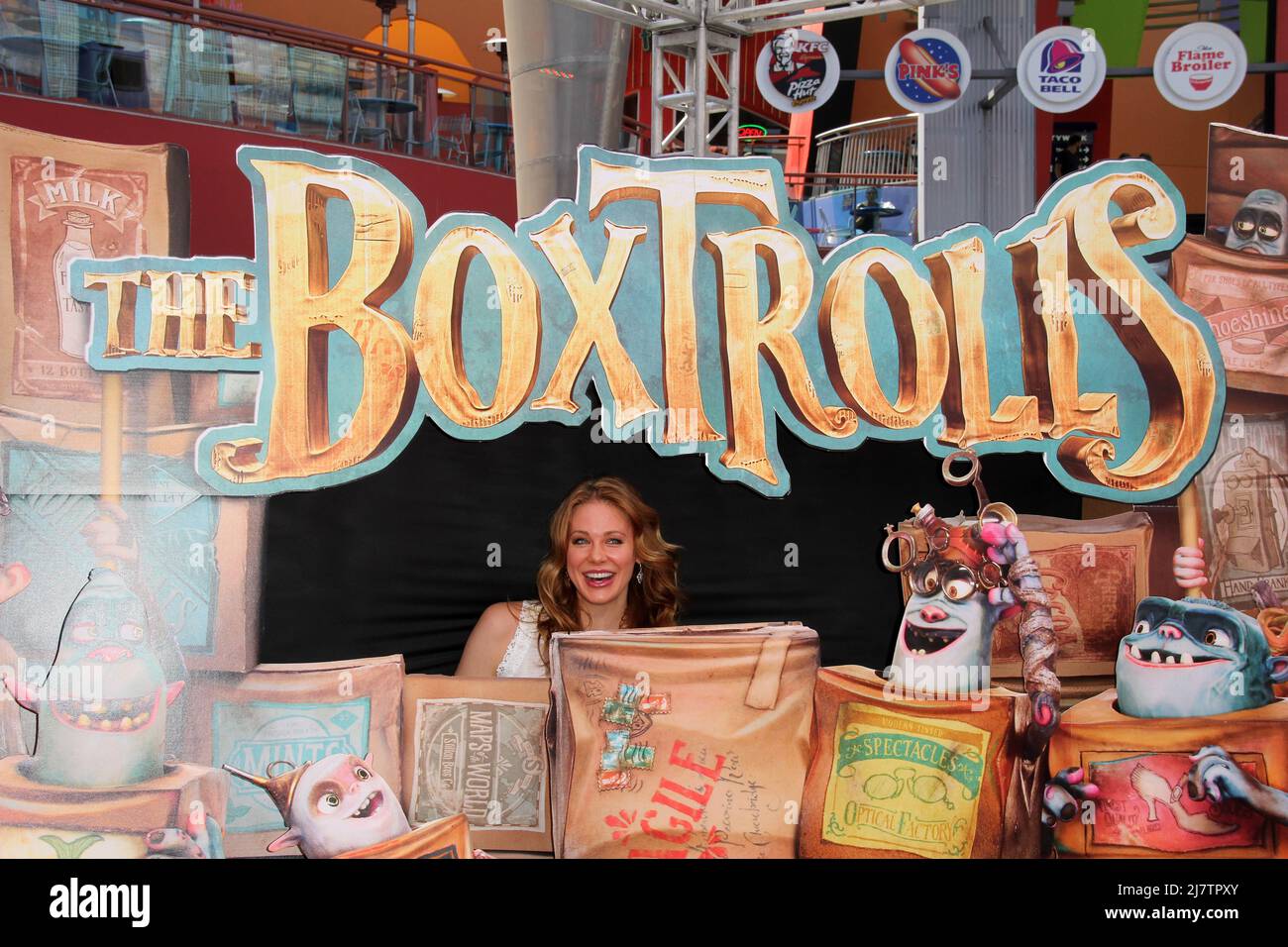 LOS ANGELES - SEP 21: Maitland Ward at the "The Boxtrolls" Los Angeles ...