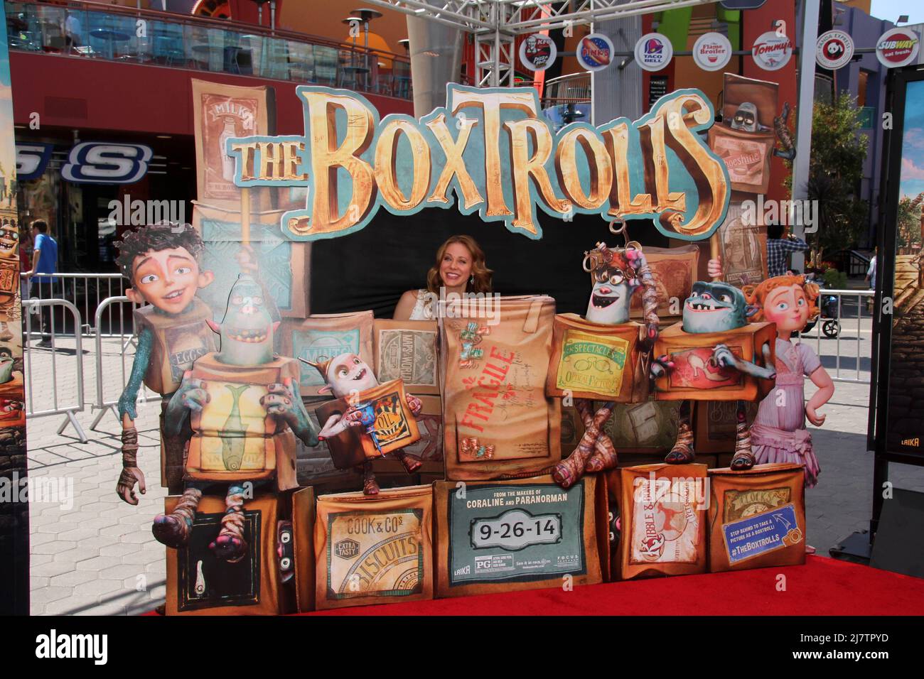 LOS ANGELES - SEP 21: Maitland Ward at the "The Boxtrolls" Los Angeles ...