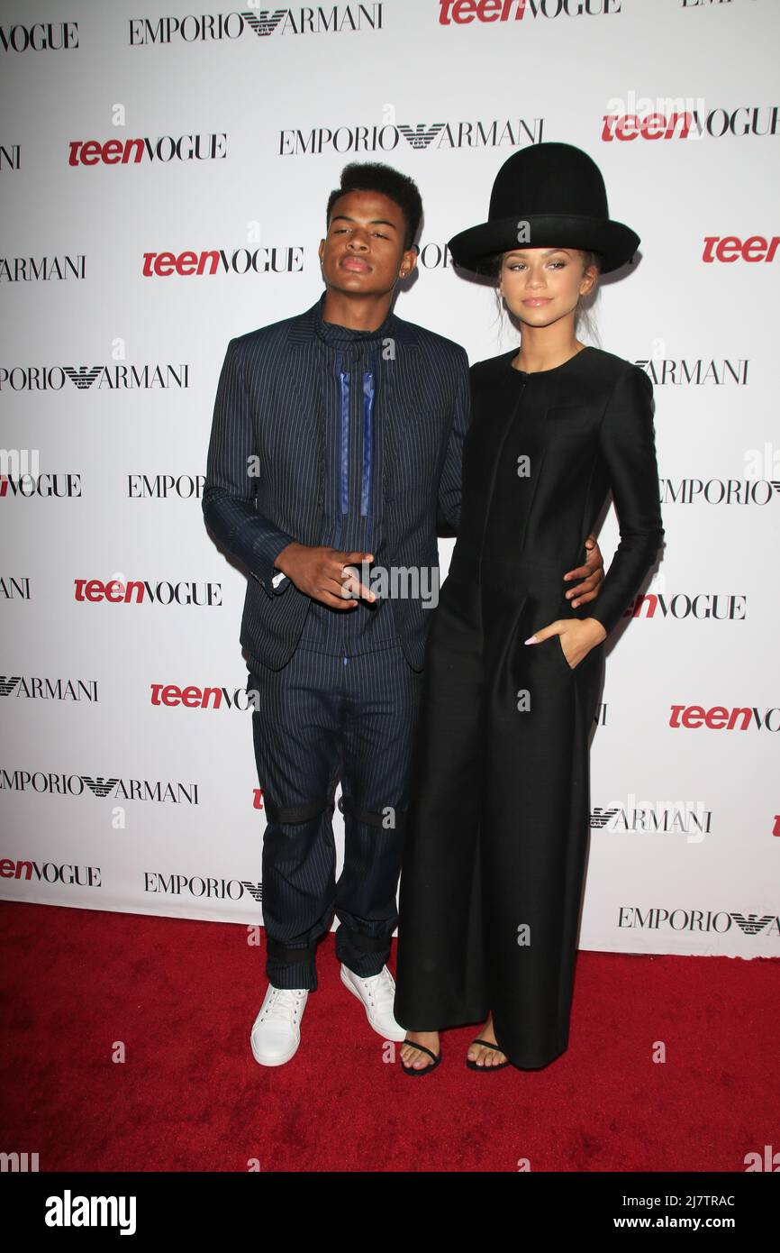 Zendaya Kissing Trevor Jackson