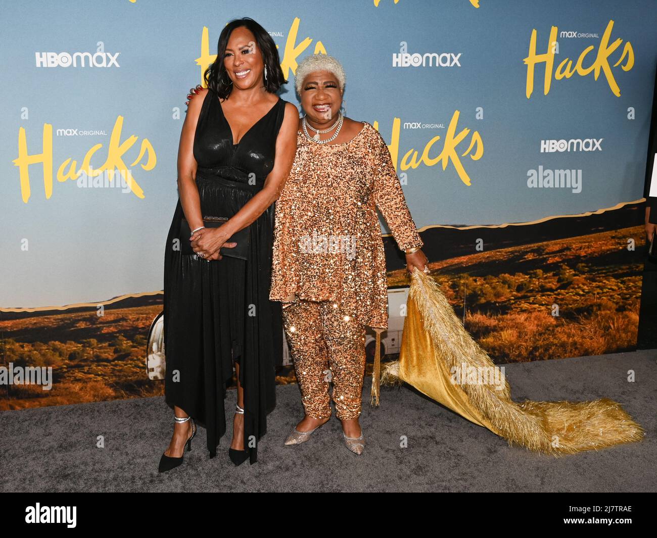 May 9, 2022, Hollywood, California, USA: Angela E. Gibbs and Luenell ...