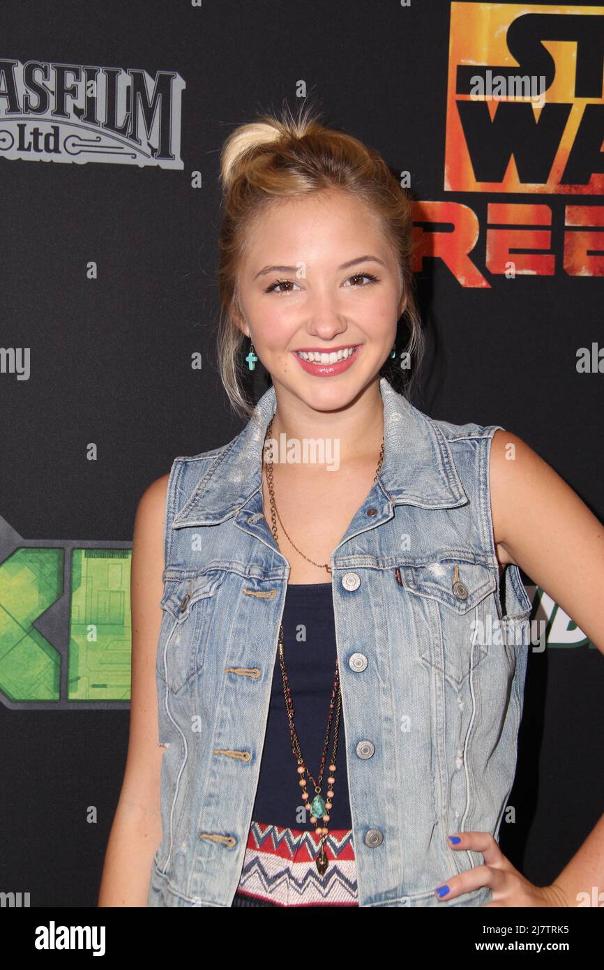 LOS ANGELES - SEP 27: Audrey Whitby at the "Star Wars Rebels" Premiere ...