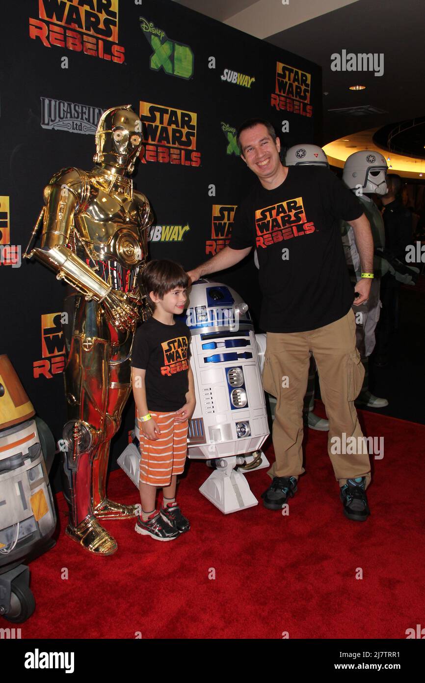 LOS ANGELES - SEP 27: Matthew Senreich at the "Star Wars Rebels ...