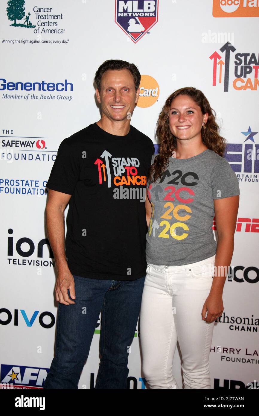 LOS ANGELES - SEP 5: Tony Goldwyn, Tess Goldwyn at the Stand Up 2 ...