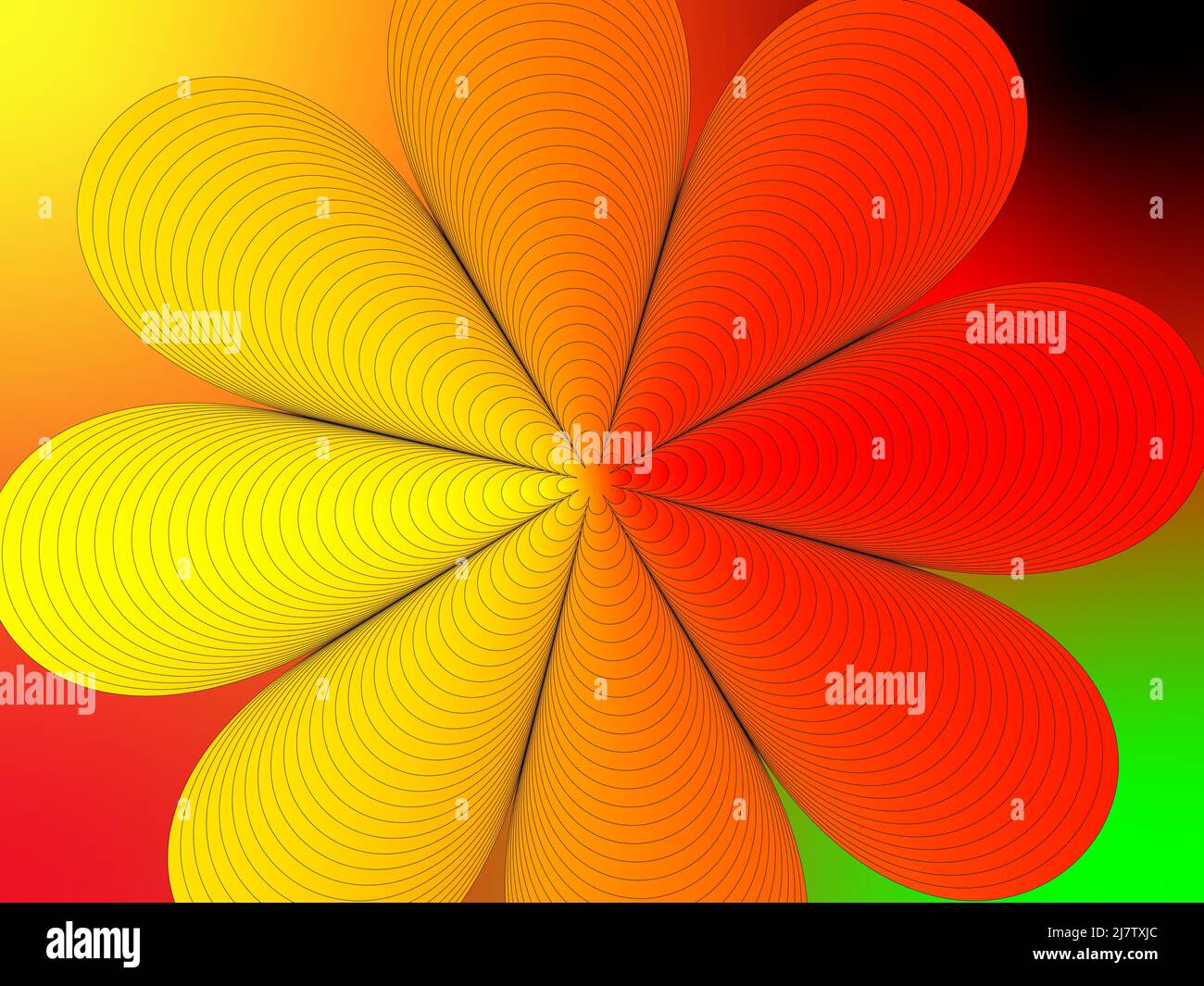 Abstract colored background with smooth lines. Vector illustration ...