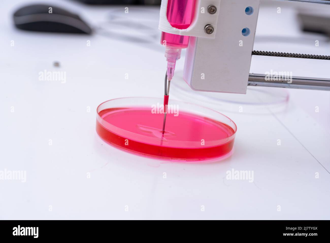 Equipment for genetic research. Medicine PCR robotics. DNA diagnostics ...