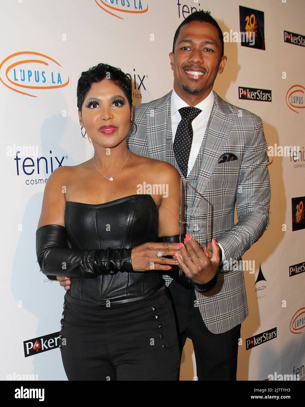 LOS ANGELES - SEP 18: Toni Braxton, Nick Cannon at the ‘Get Lucky for ...