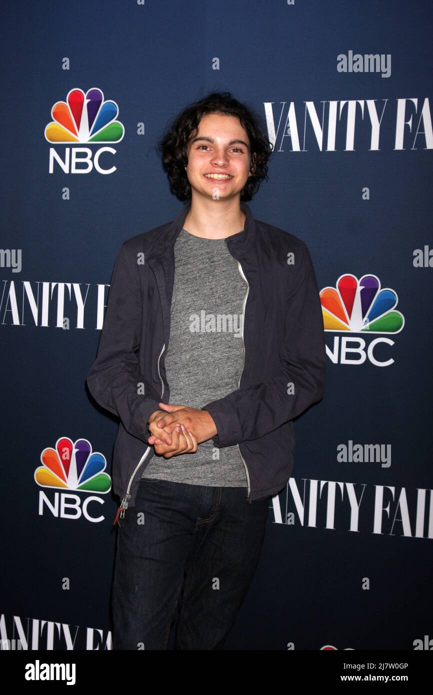 LOS ANGELES - SEP 16: Max Burkholder at the NBC & Vanity Fair's 2014 ...