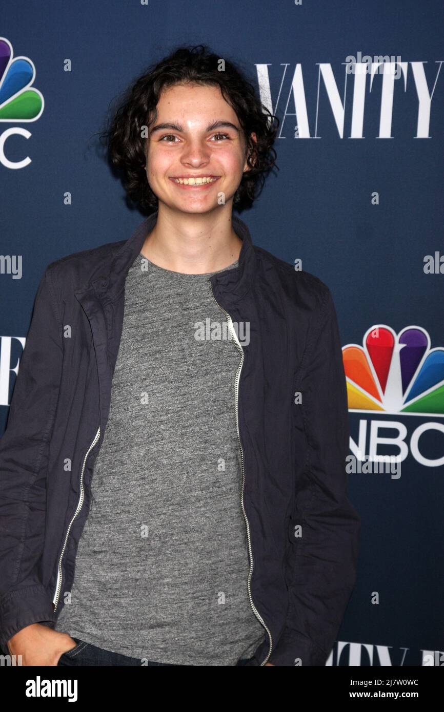 LOS ANGELES - SEP 16: Max Burkholder at the NBC & Vanity Fair's 2014 ...