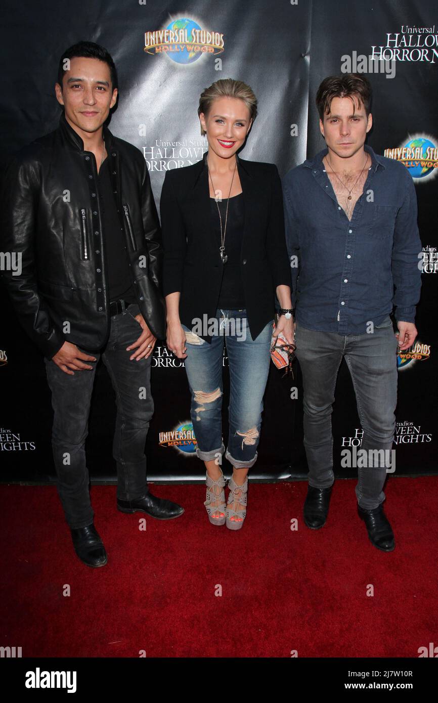 LOS ANGELES - SEP 18: Gabriel Luna, Nicky Whelan, Lukas Nelson at the ...