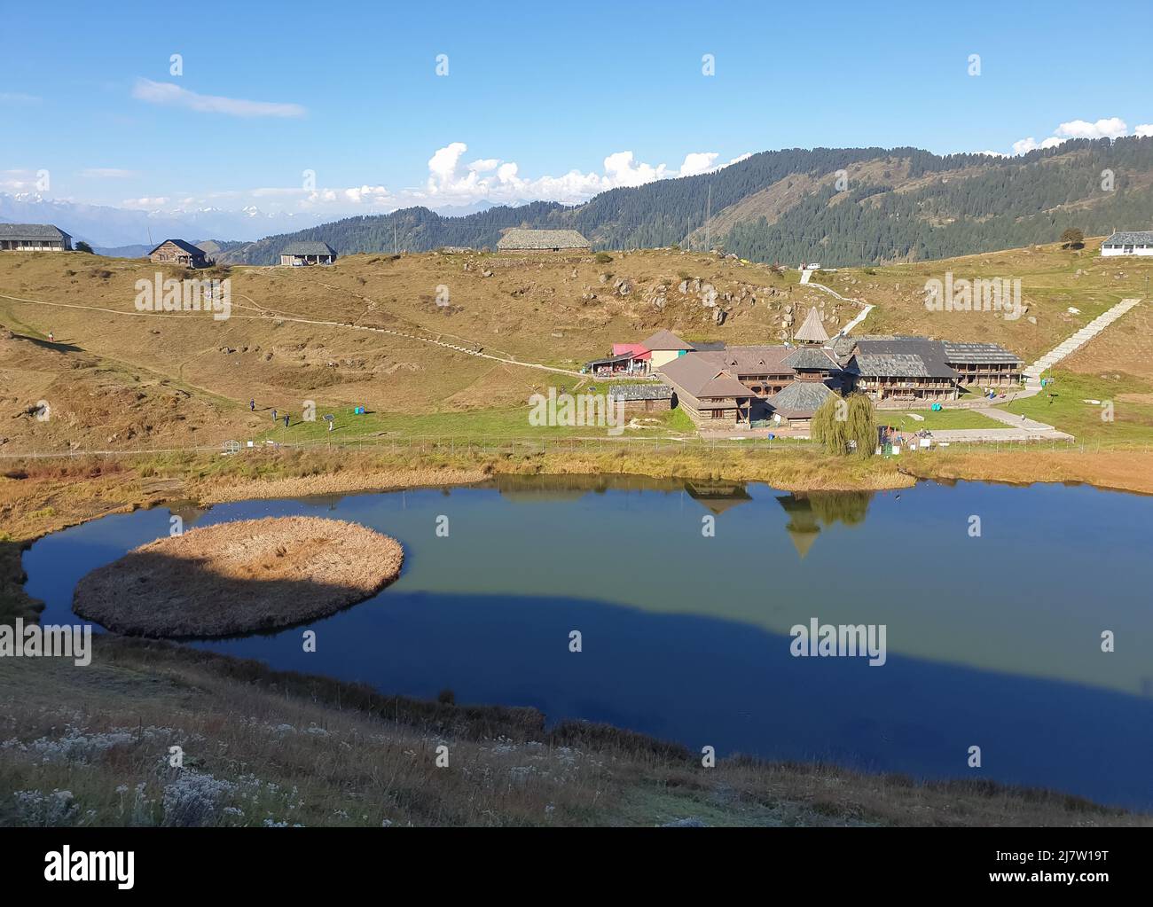 Prashar lake temple hi-res stock photography and images - Alamy