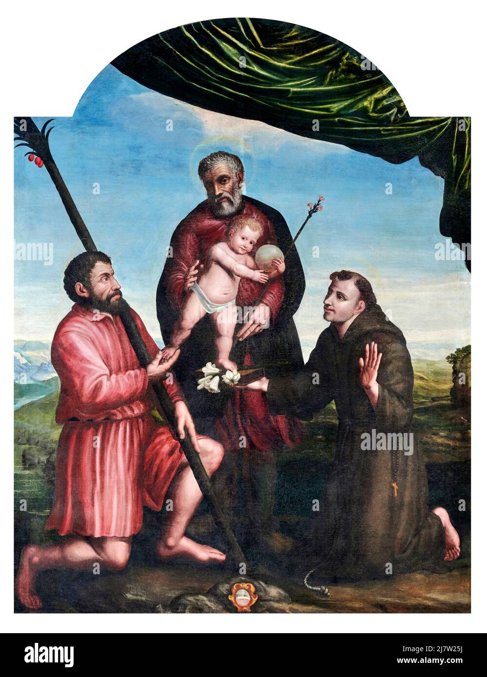 San giuseppe col bambino hi-res stock photography and images - Alamy