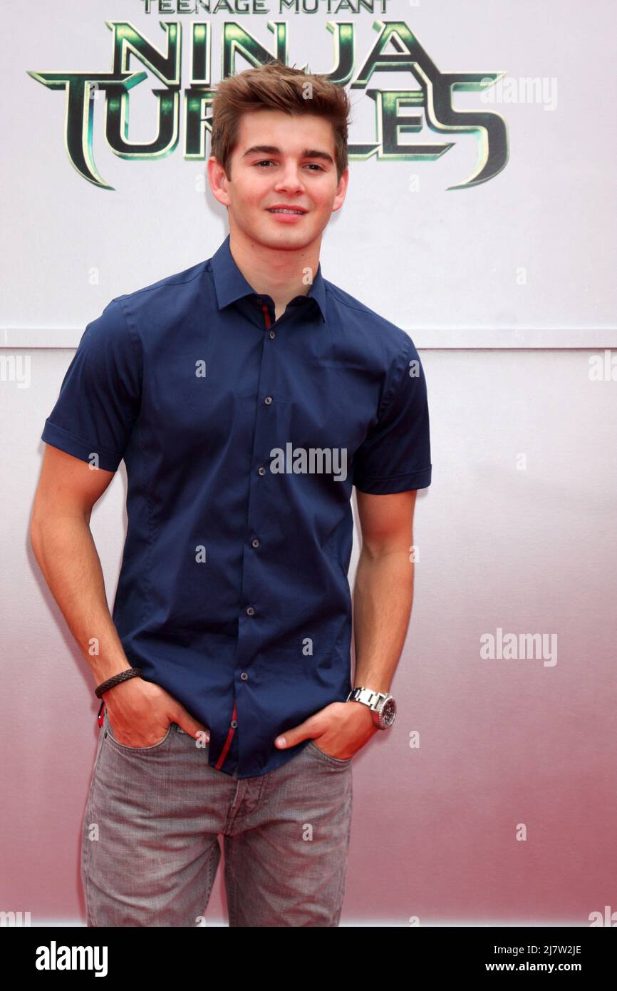 LOS ANGELES - AUG 3: Jack Griffo at the Teenage Mutant Ninja Turtles ...