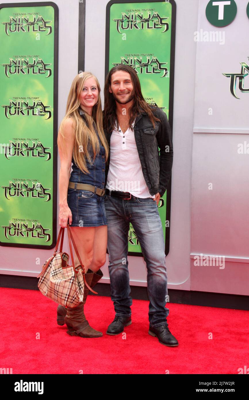 LOS ANGELES - AUG 3: Zach McGowan at the Teenage Mutant Ninja Turtles ...