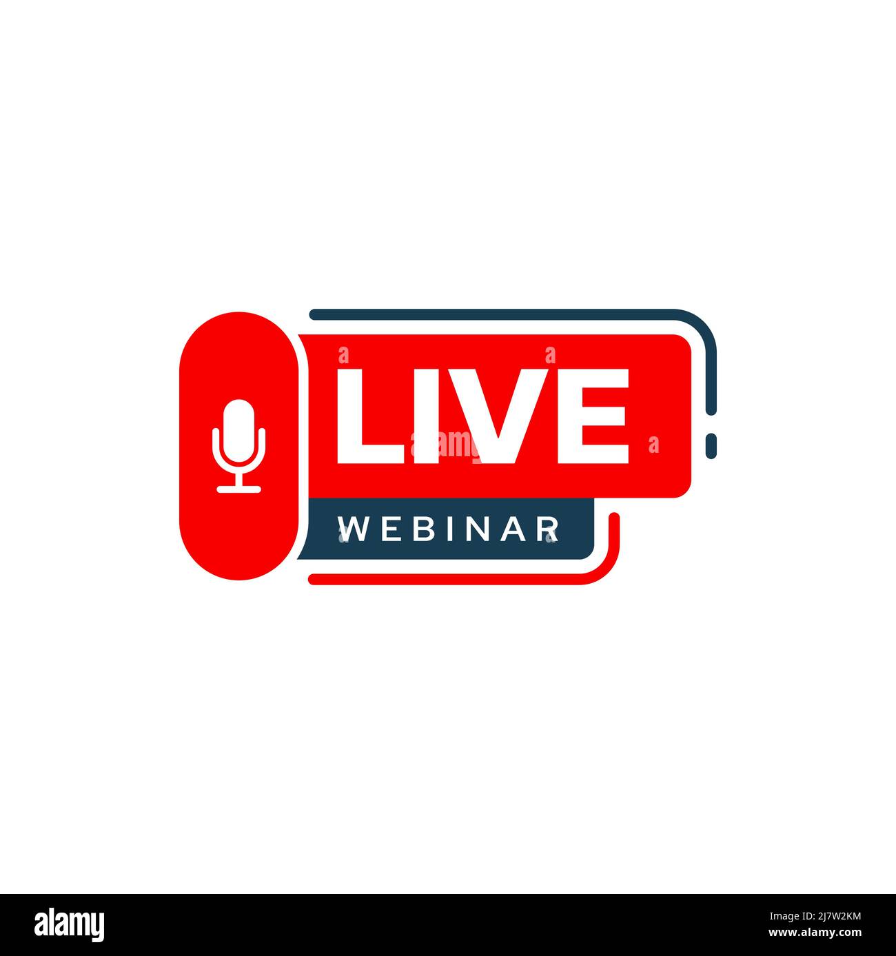 Livestream education Stock Vector Images - Alamy