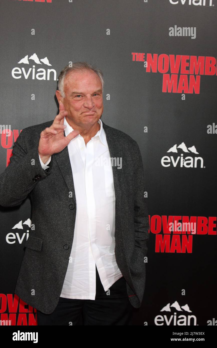 LOS ANGELES - AUG 13: Bill Smitrovich at "The November Man" Premiere at ...