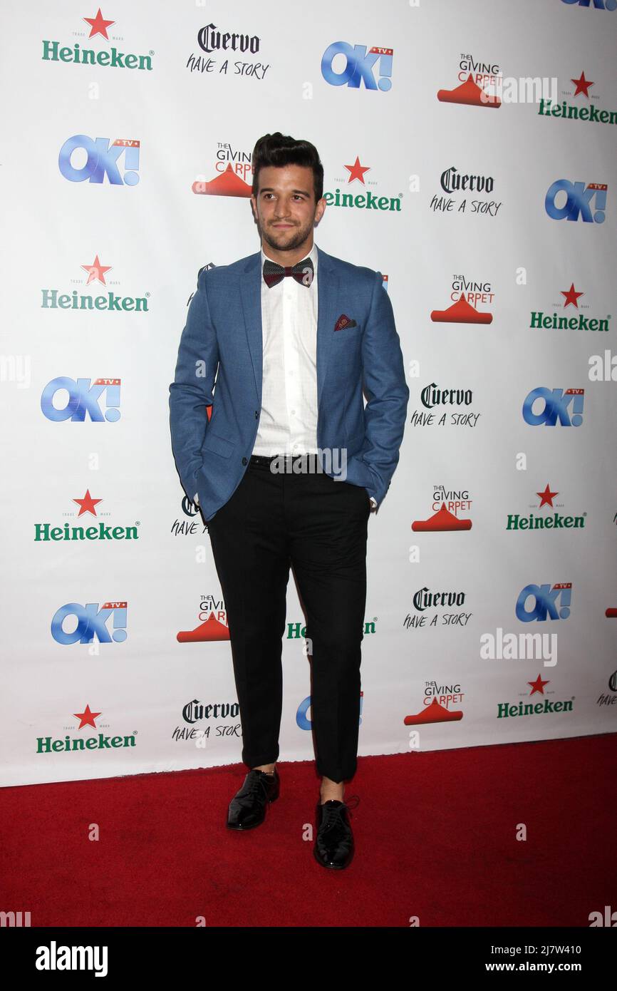 LOS ANGELES - AUG 21: Mark Ballas at the OK! TV Awards Party at ...