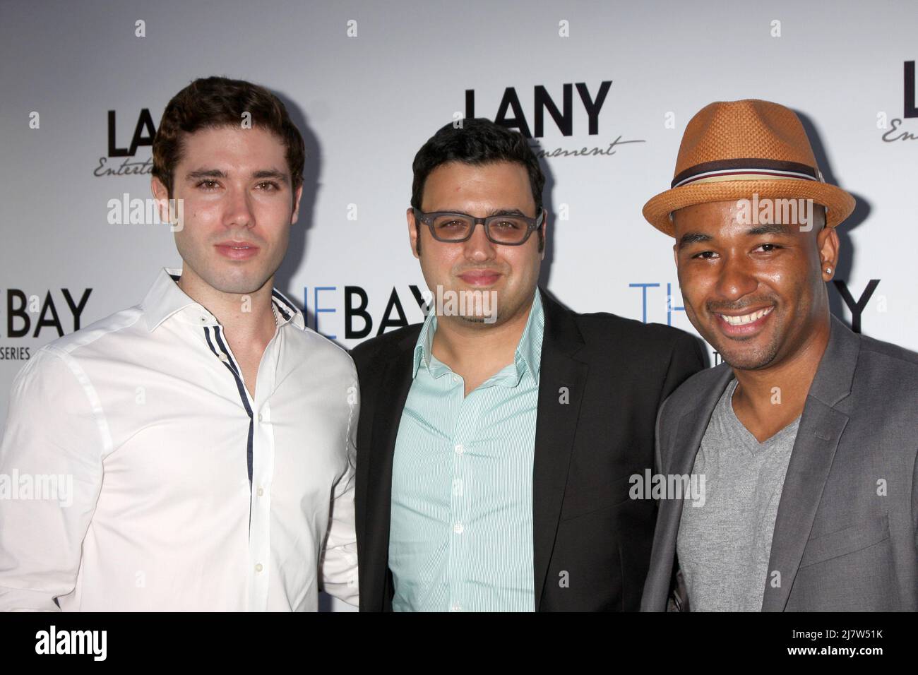 LOS ANGELES - AUG 4: Kristos Andrews, Gregory J Martin, Derrell Whitt ...