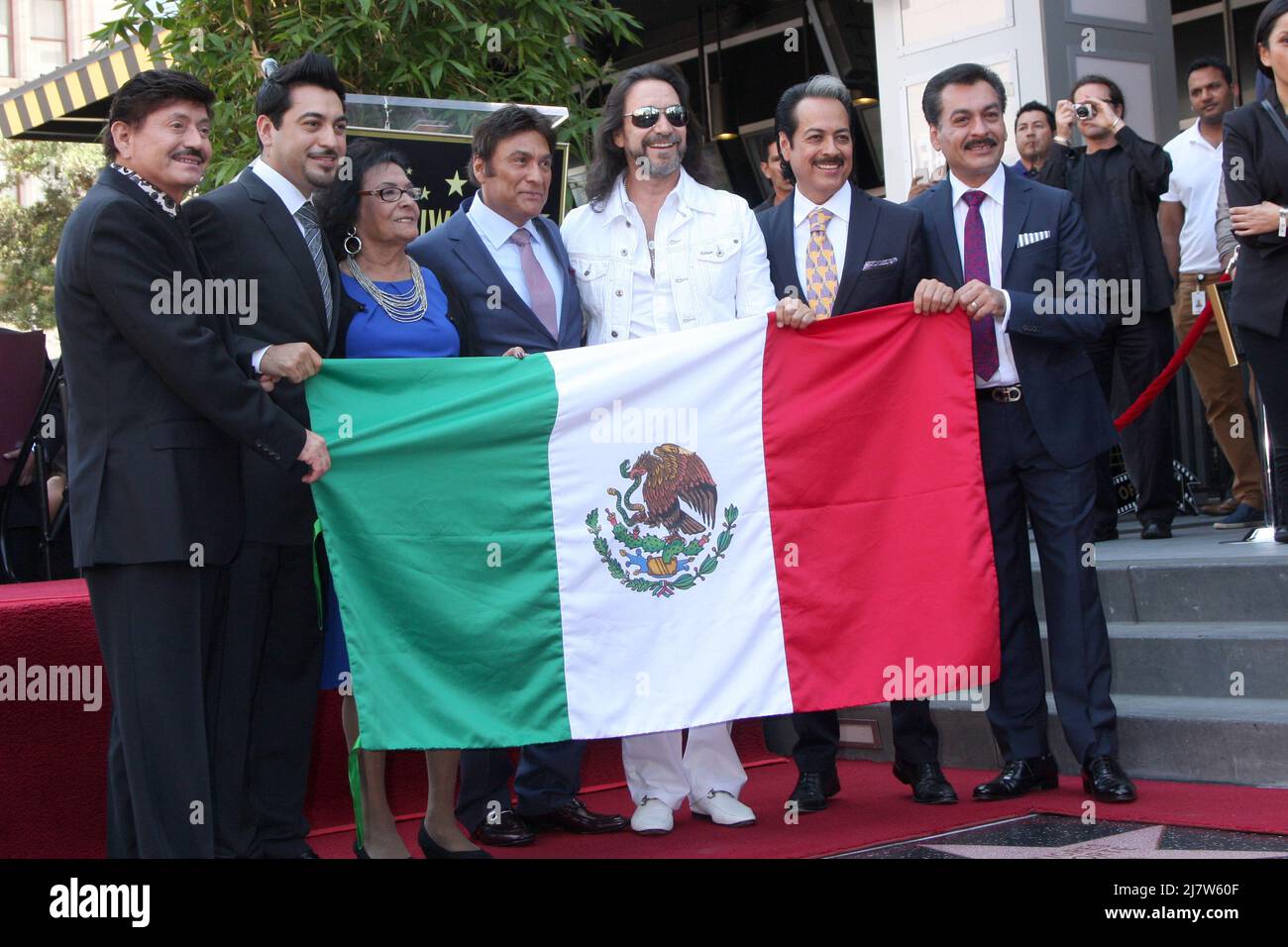 LOS ANGELES - AUG 21: Los Tigres Del Norte, Consuelo Hernandez (3rd ...
