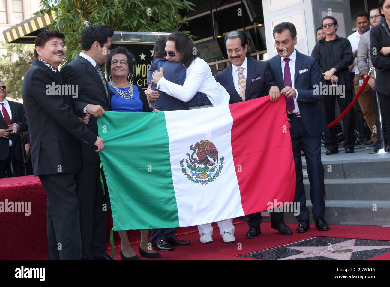LOS ANGELES - AUG 21: Los Tigres Del Norte, Consuelo Hernandez (3rd ...