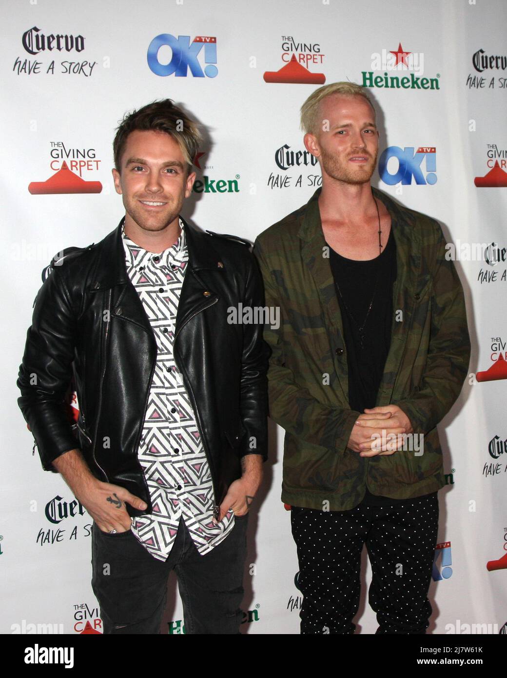 LOS ANGELES - AUG 21: Chase Johnson, Nick Gross at the OK! TV Awards ...