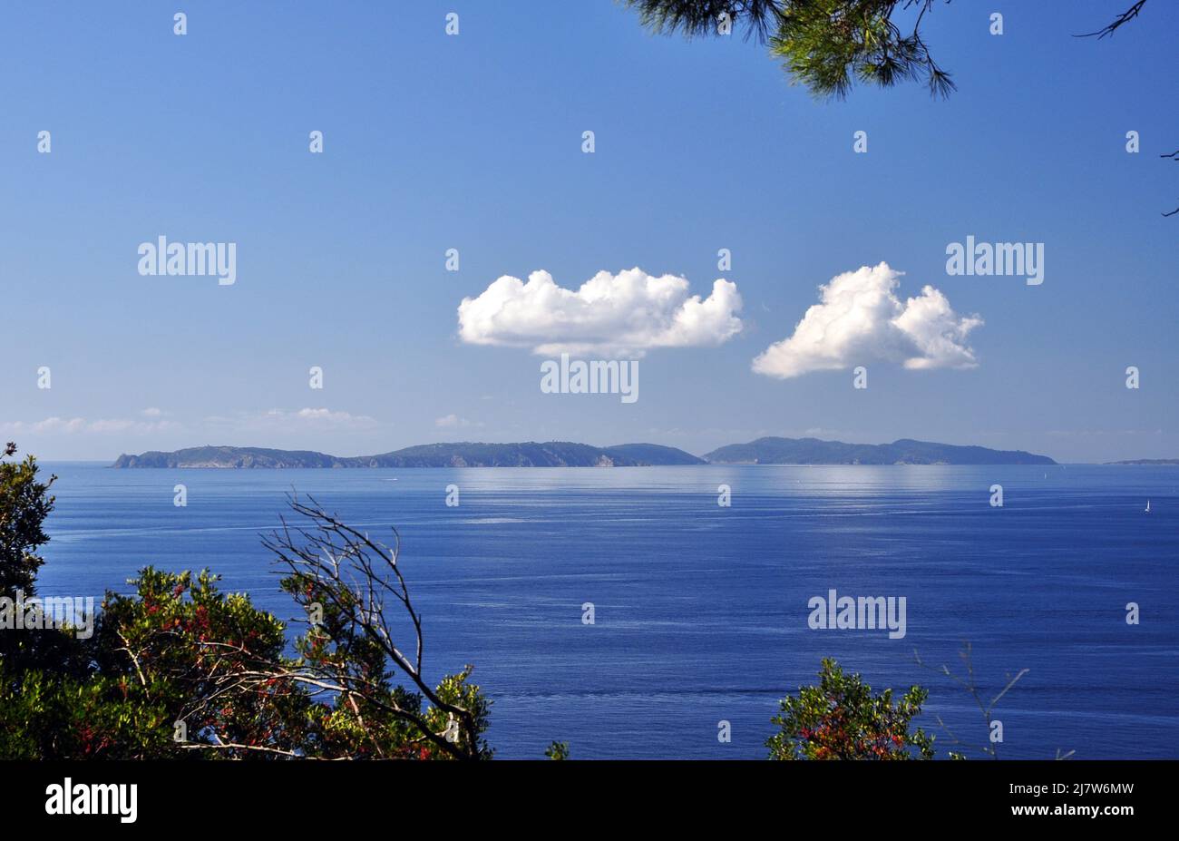 The island of Levant, occupied 3/4 by the national navy and the rest by ...