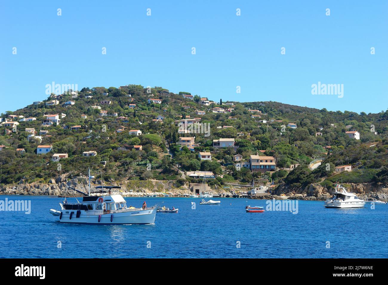 The island of Levant, occupied 3/4 by the national navy and the rest by ...