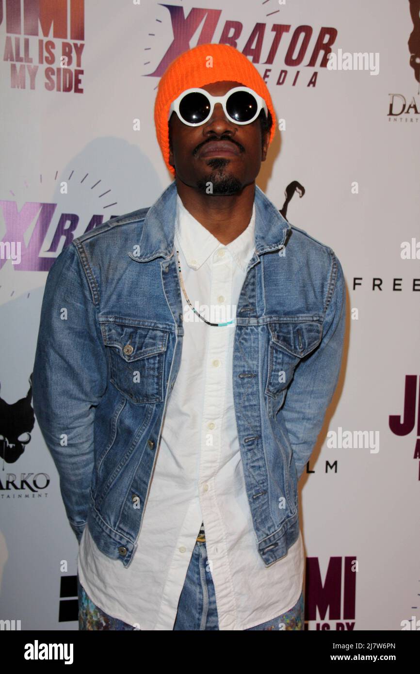 LOS ANGELES - AUG 22: Andre 3000, aka Andre Benjamin at the "Jimi: All ...