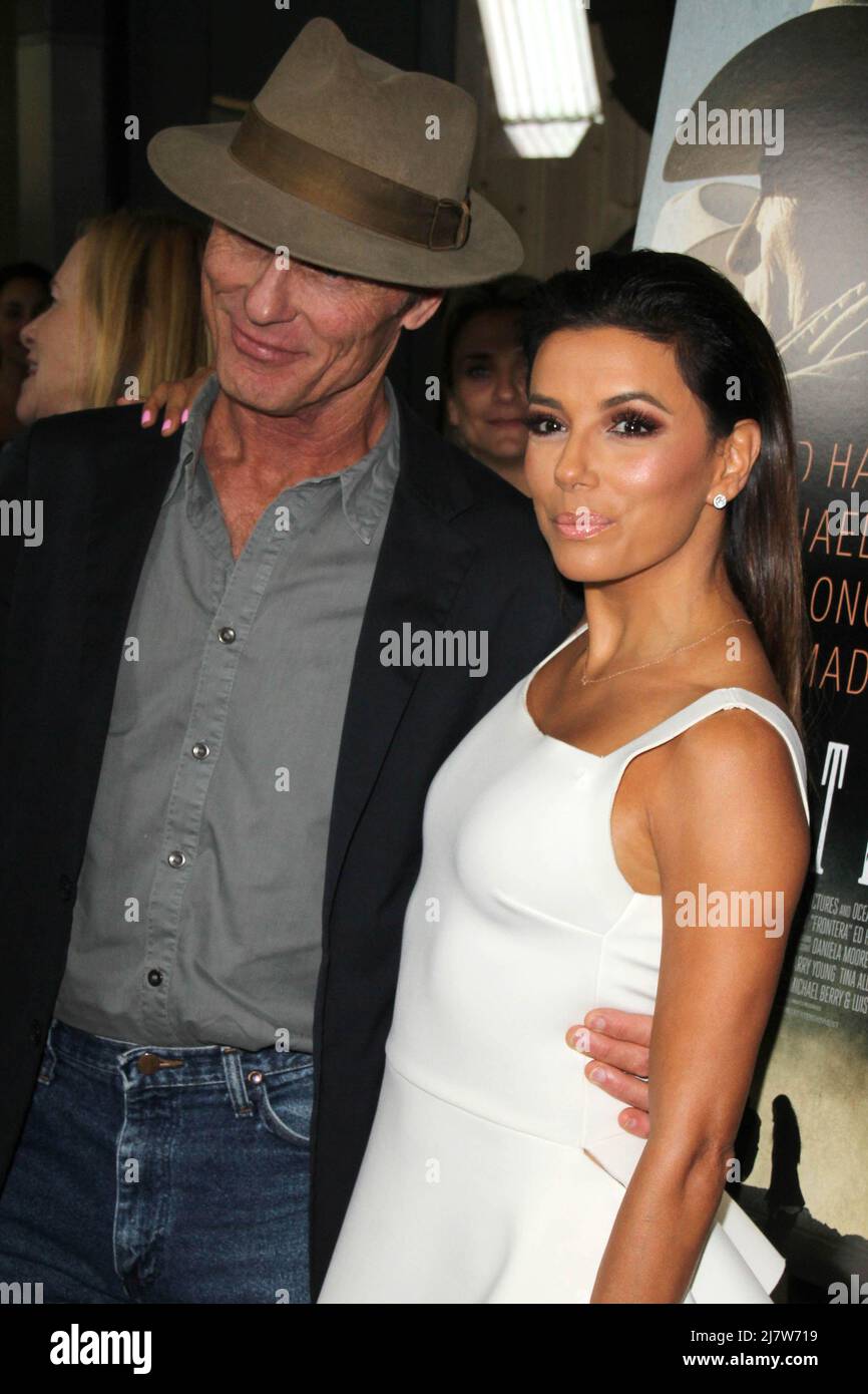 LOS ANGELES - AUG 21: Ed Harris, Eva Longoria at the "Frontera" LA ...