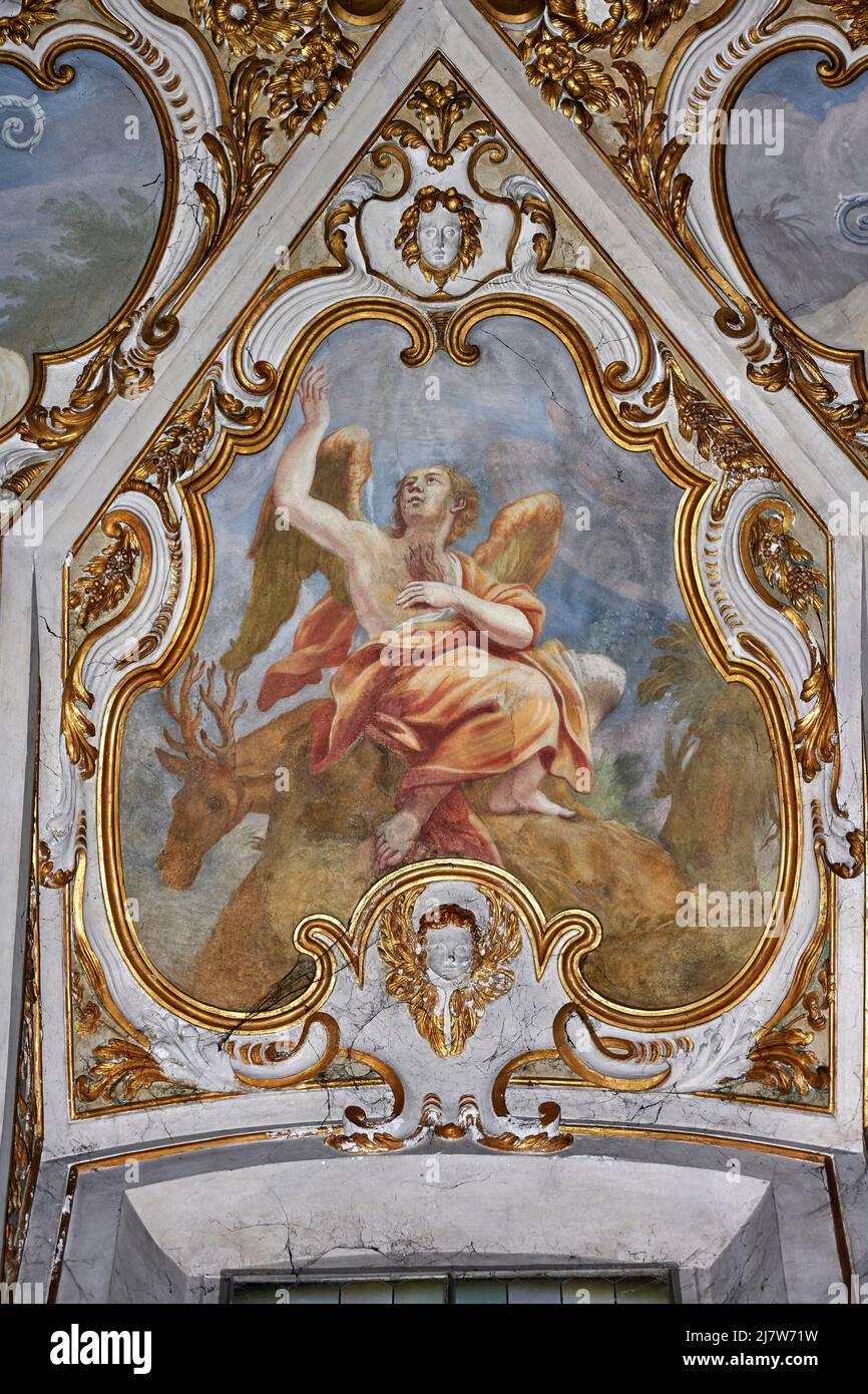 Il desiderio di Dio - affresco - Giulio Quaglio - 1713 - S.Paolo d ...