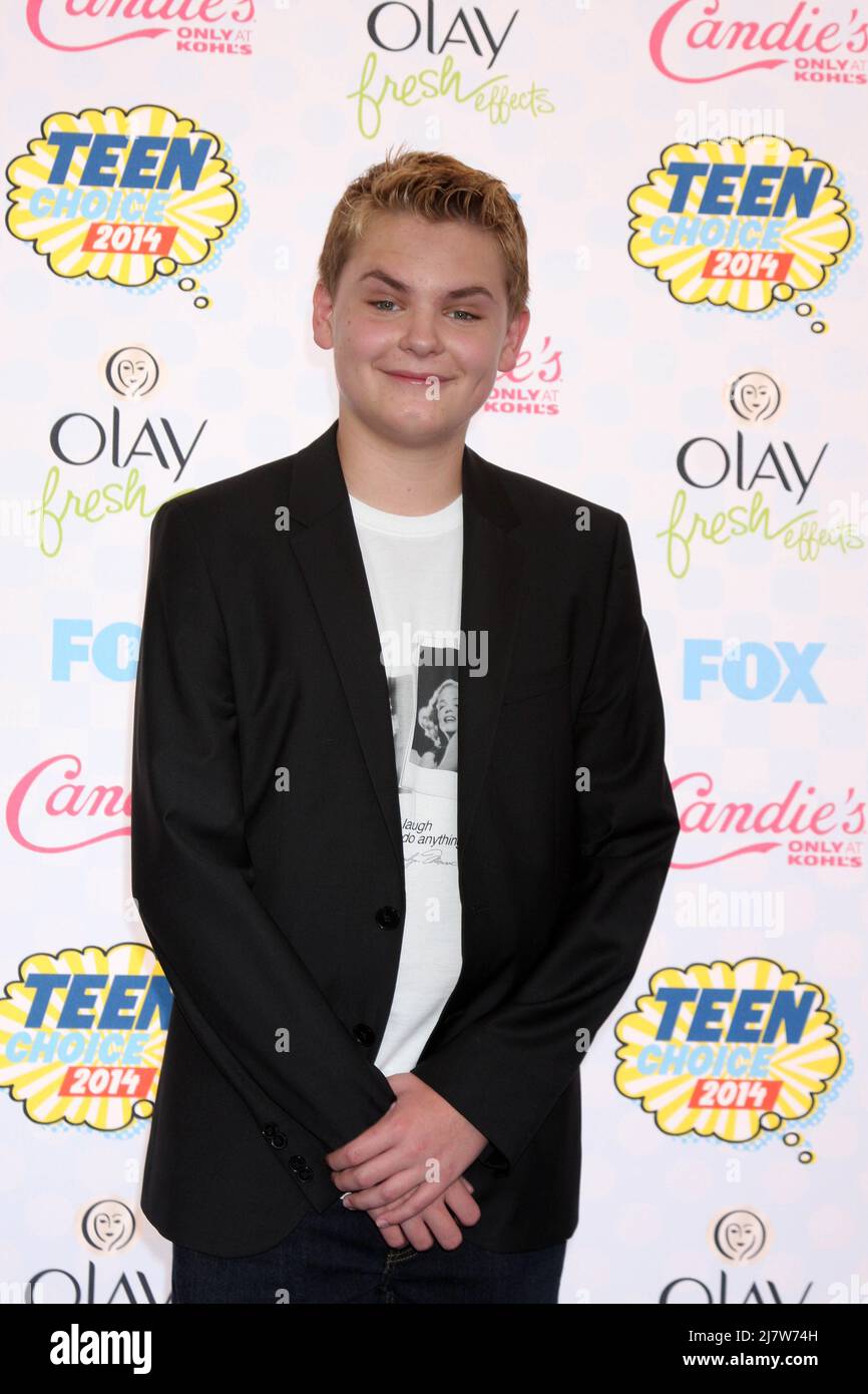 LOS ANGELES - AUG 10: Reese Hartwig at the 2014 Teen Choice Awards at ...