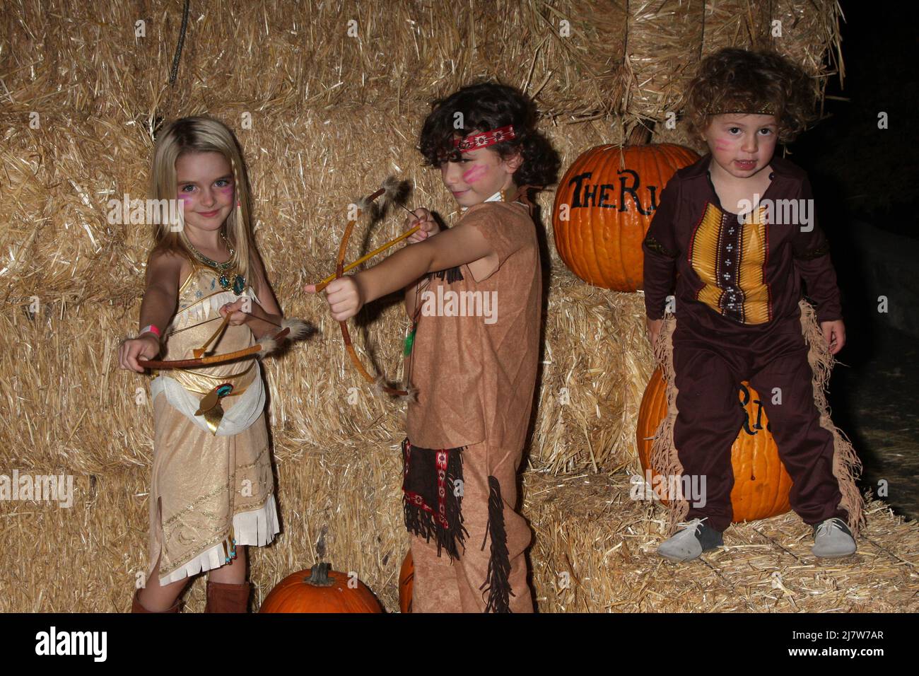 LOS ANGELES - OCT 4: McKenna Grace, August Maturo, Ocean Maturo at the ...