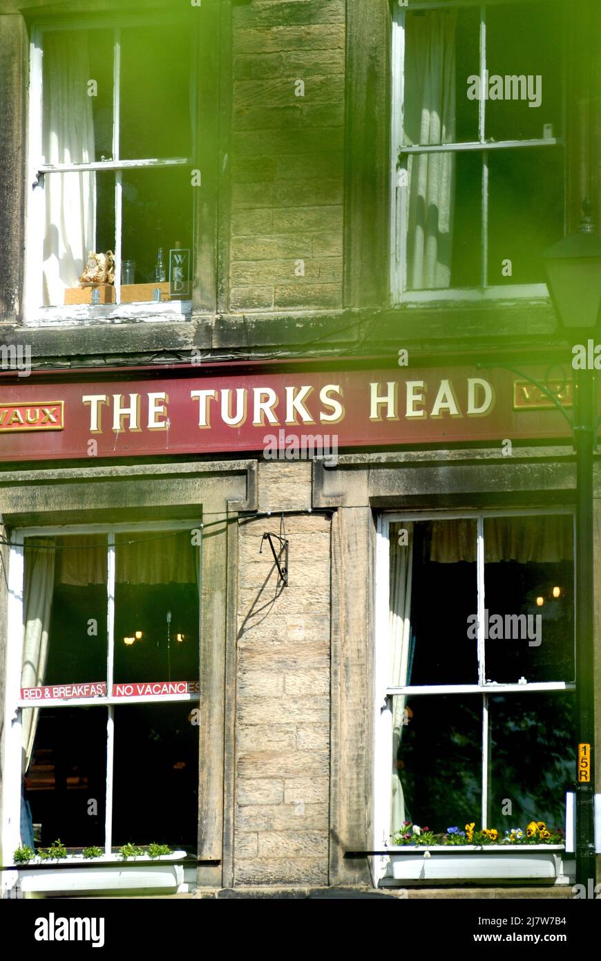 The Turks Head pub, Rothbury, Northumberland Stock Photo - Alamy
