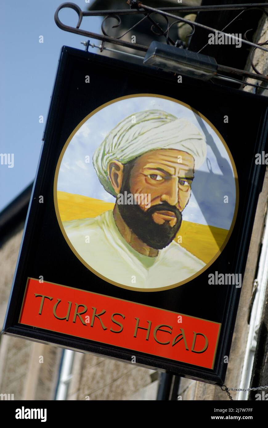 The Turks Head pub, Rothbury, Northumberland Stock Photo - Alamy