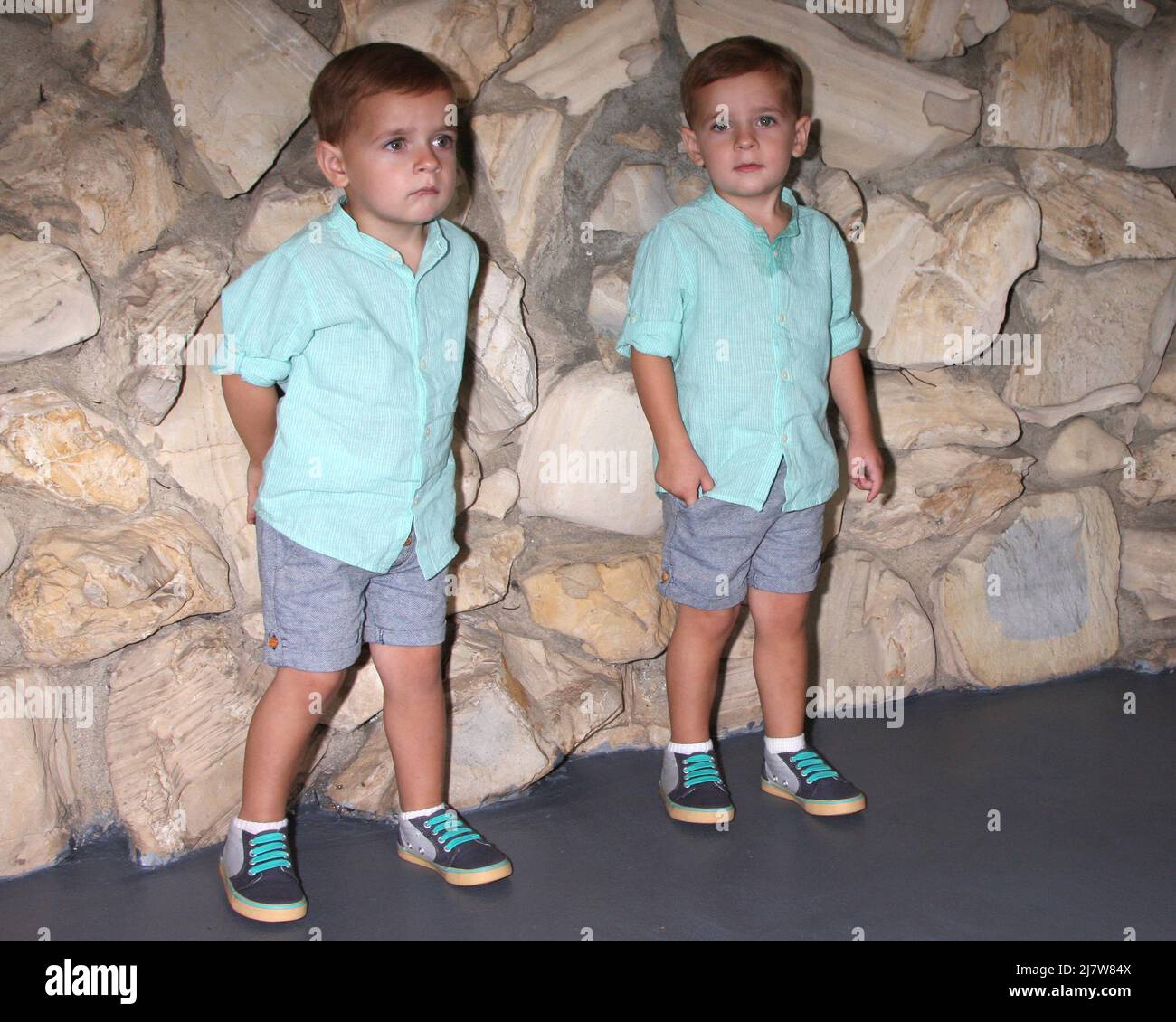 LOS ANGELES - AUG 2: Jakob Kring, Jaxon Kring at the "General Hospital ...