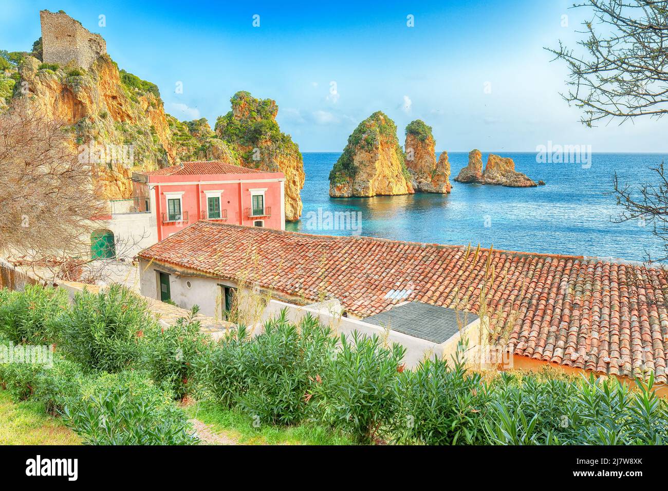 Tuna factory of scopello hi-res stock photography and images - Alamy