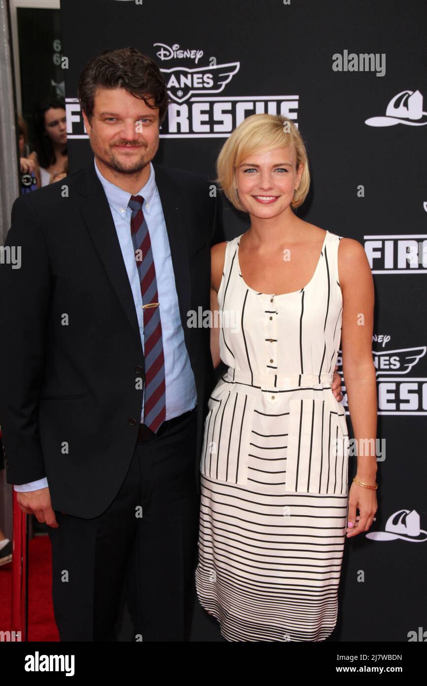 LOS ANGELES - JUL 16: Matt Jones at the "Planes: Fire & Rescue" World ...