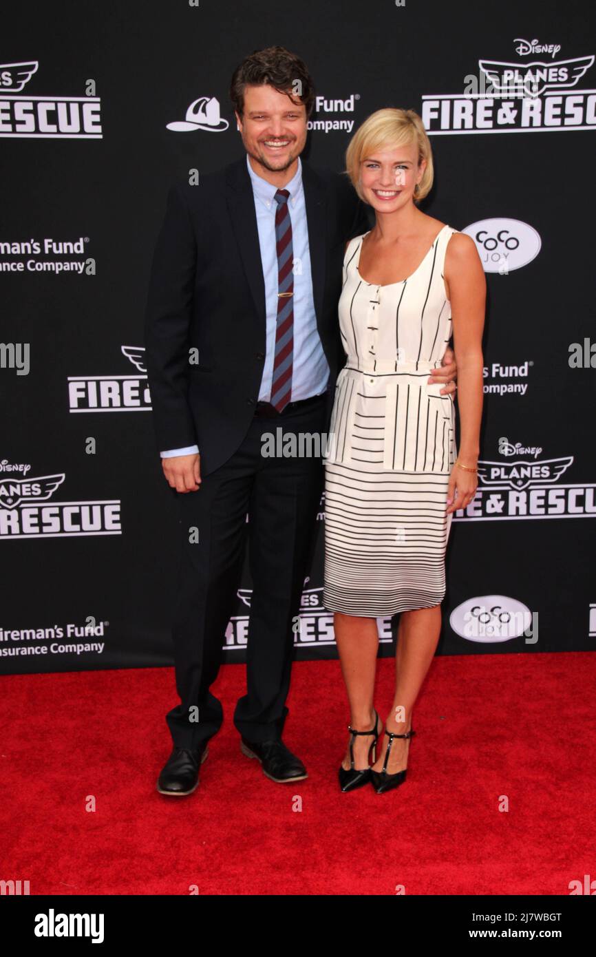 LOS ANGELES - JUL 16: Matt Jones at the "Planes: Fire & Rescue" World ...