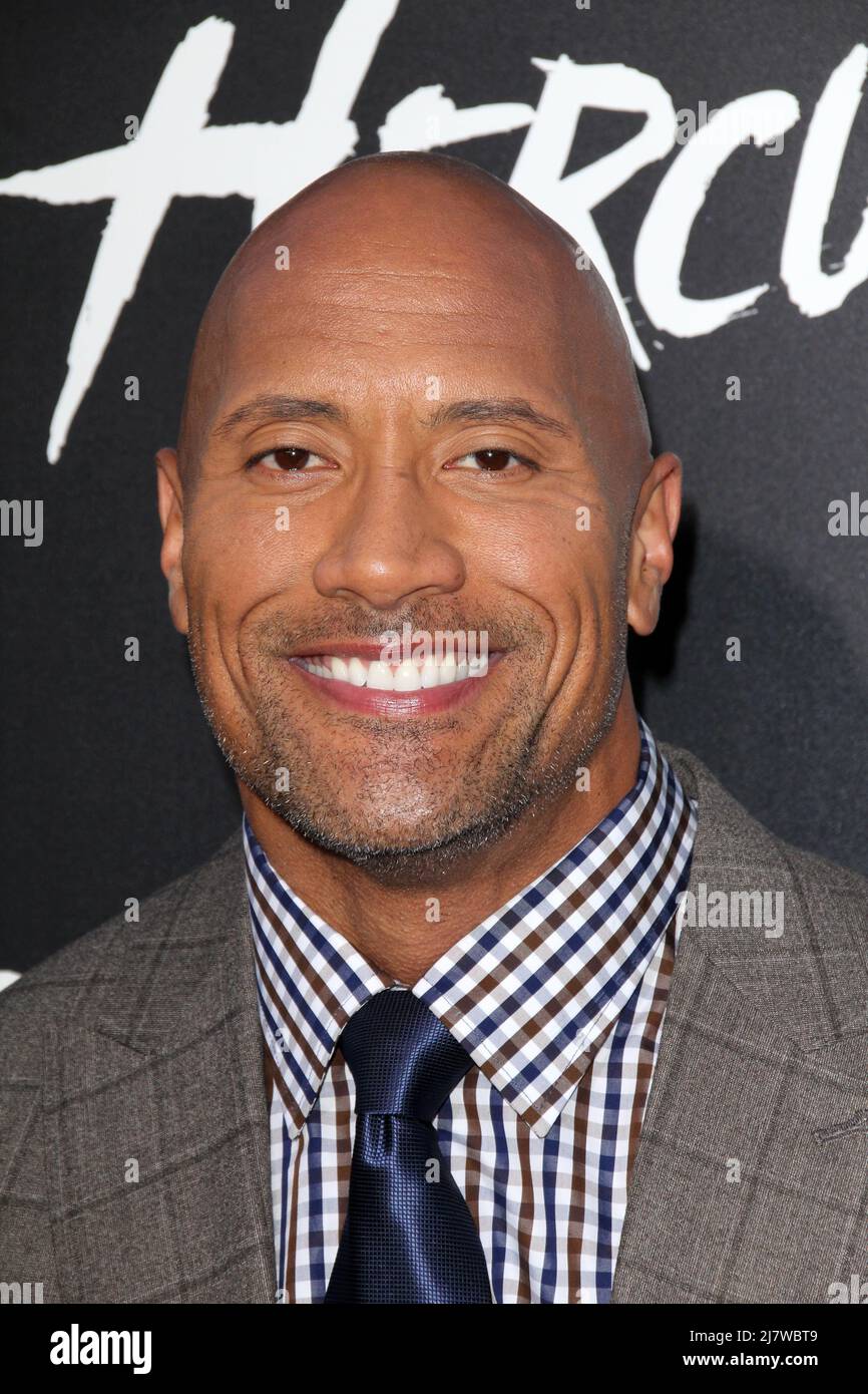 LOS ANGELES - JUL 23: Dwayne Johnson, aka The Rock at the "Hercules ...