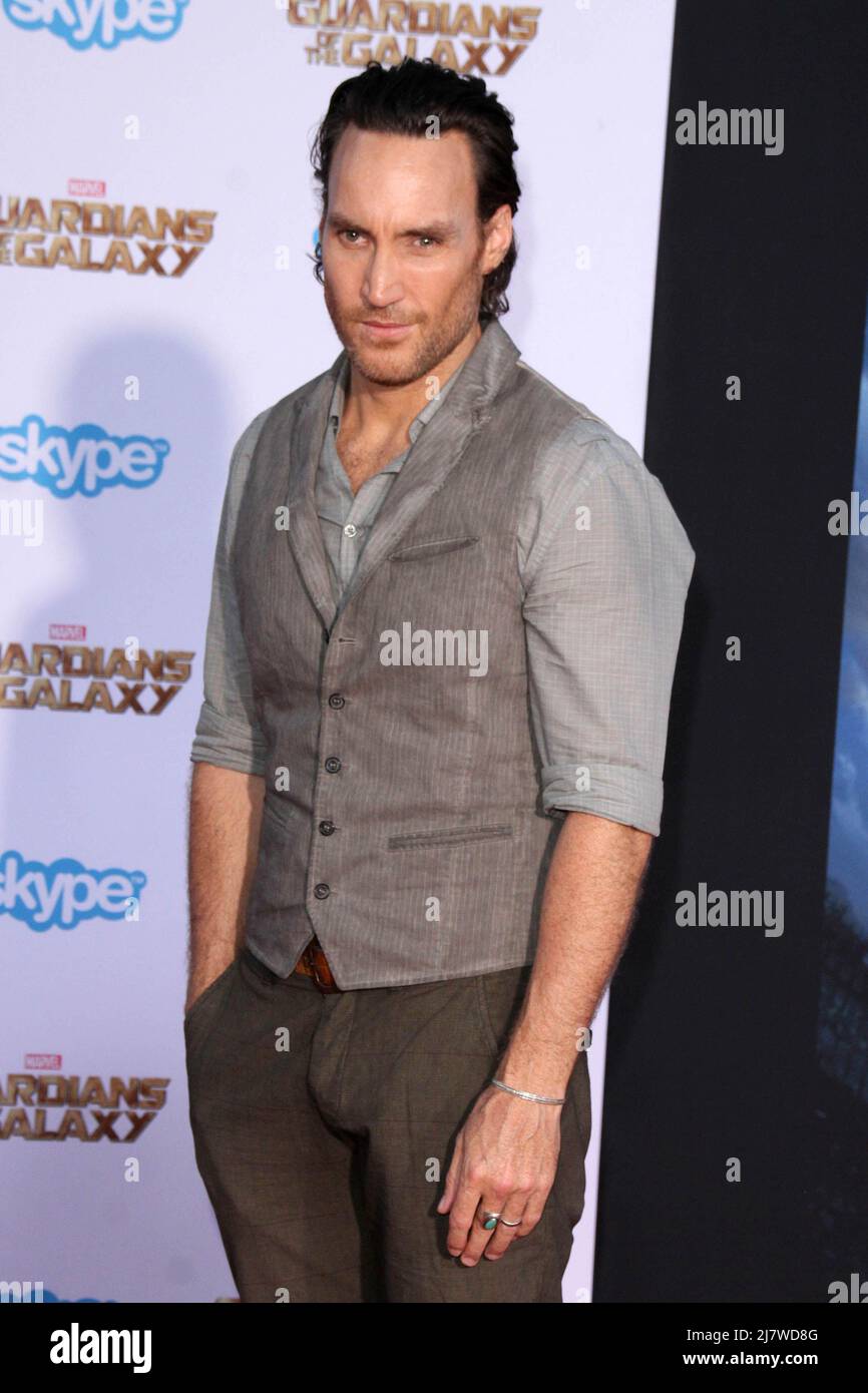 LOS ANGELES - JUL 21: Callan Mulvey at the "Guardians Of The Galaxy ...