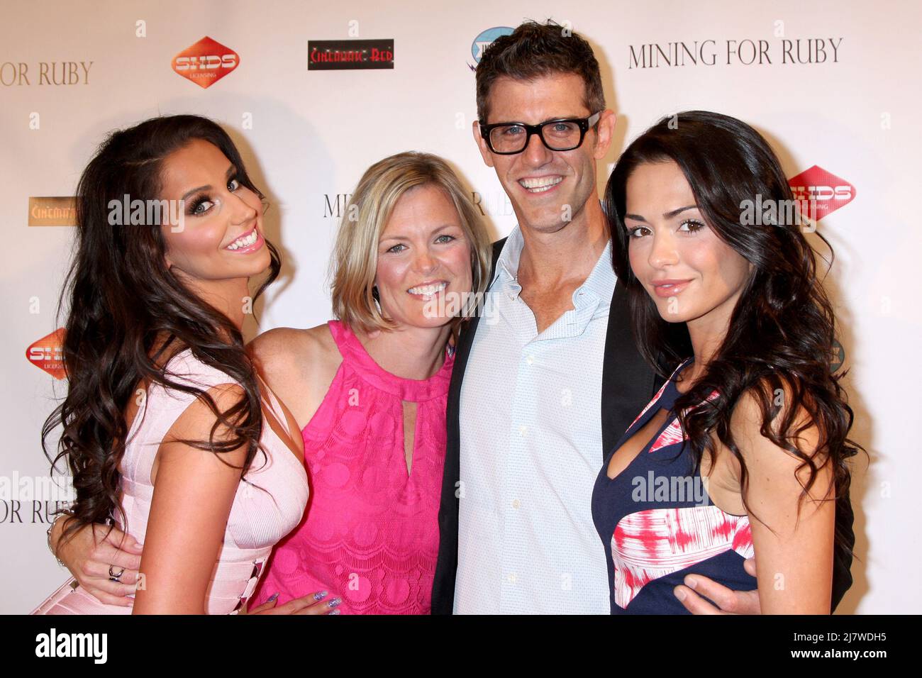 LOS ANGELES - JUL 30: Mining for Ruby Cast and Producers: Syd Wilder ...