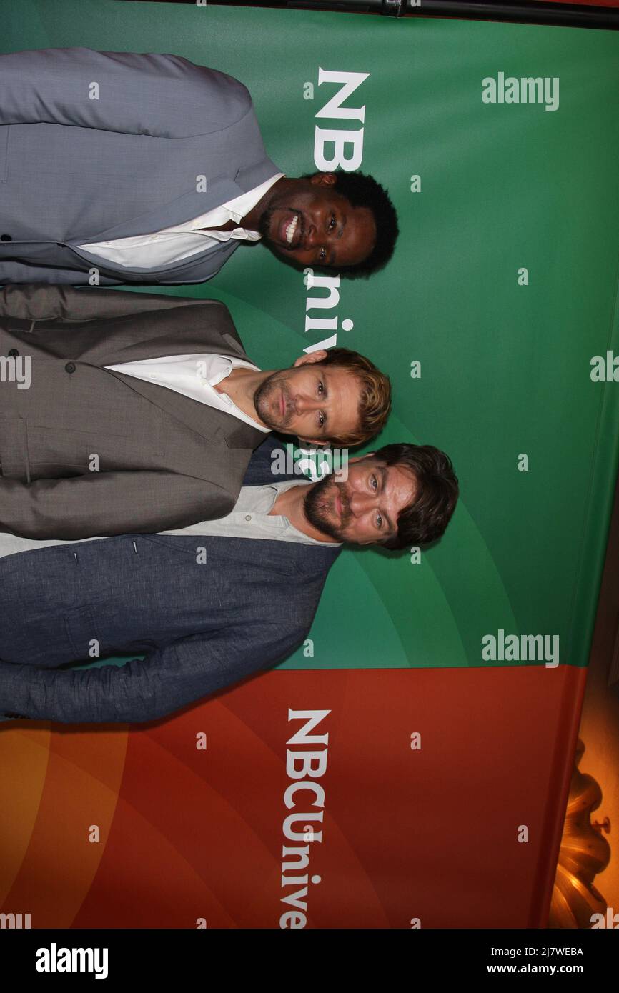 LOS ANGELES - JUL 13: Harold Perrineau, Matt Ryan, Charles Halford at ...