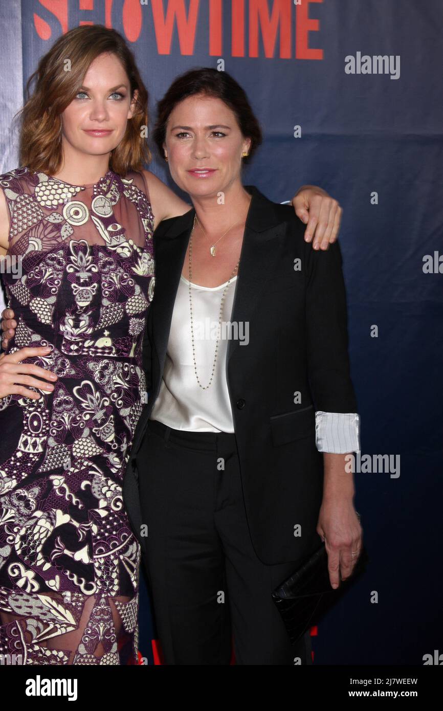 LOS ANGELES - JUL 17: Ruth Wilson, Maura Tierney at the CBS TCA July ...