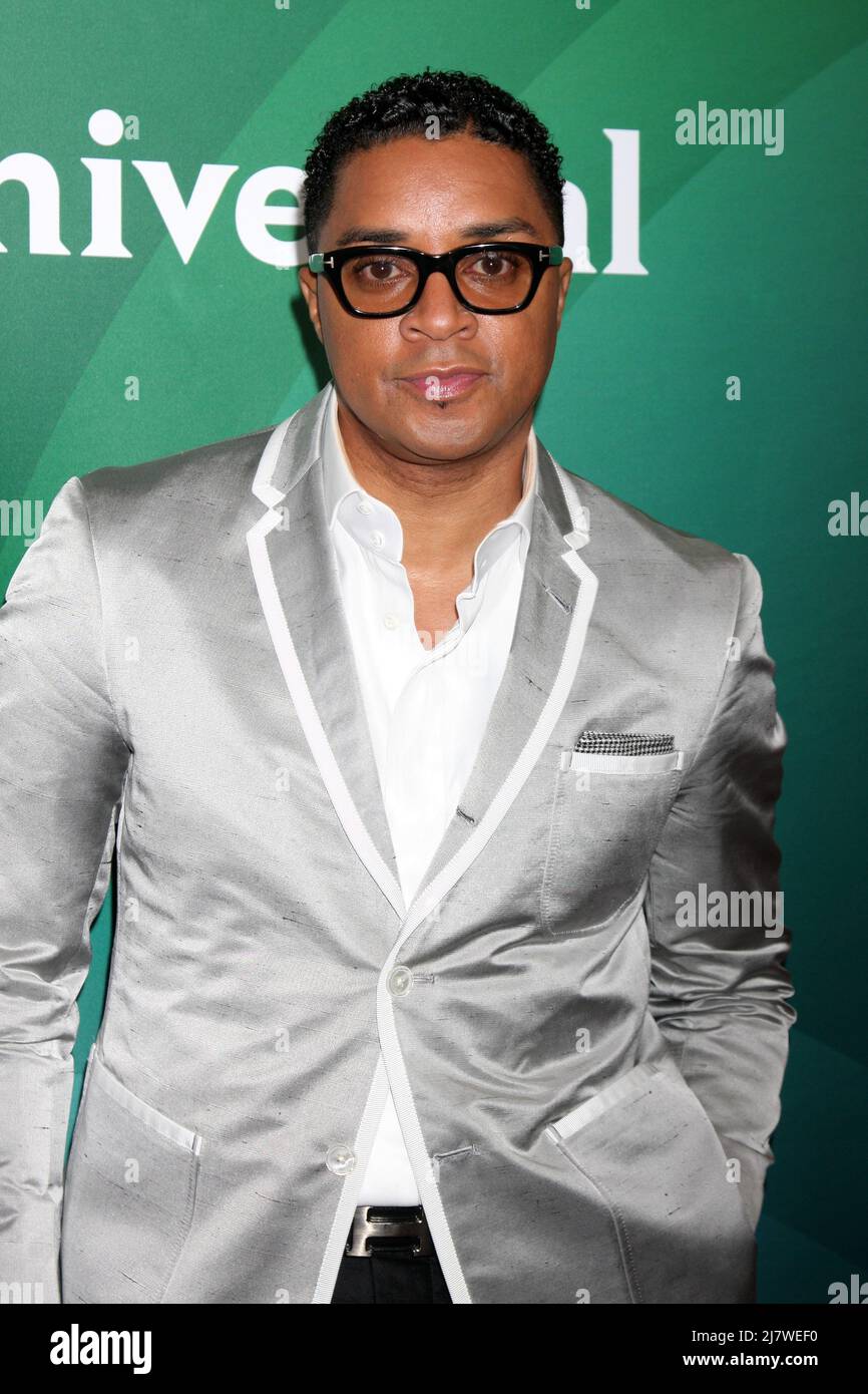 LOS ANGELES - JUL 14: Bishop Clarence McClendon at the NBCUniversal ...