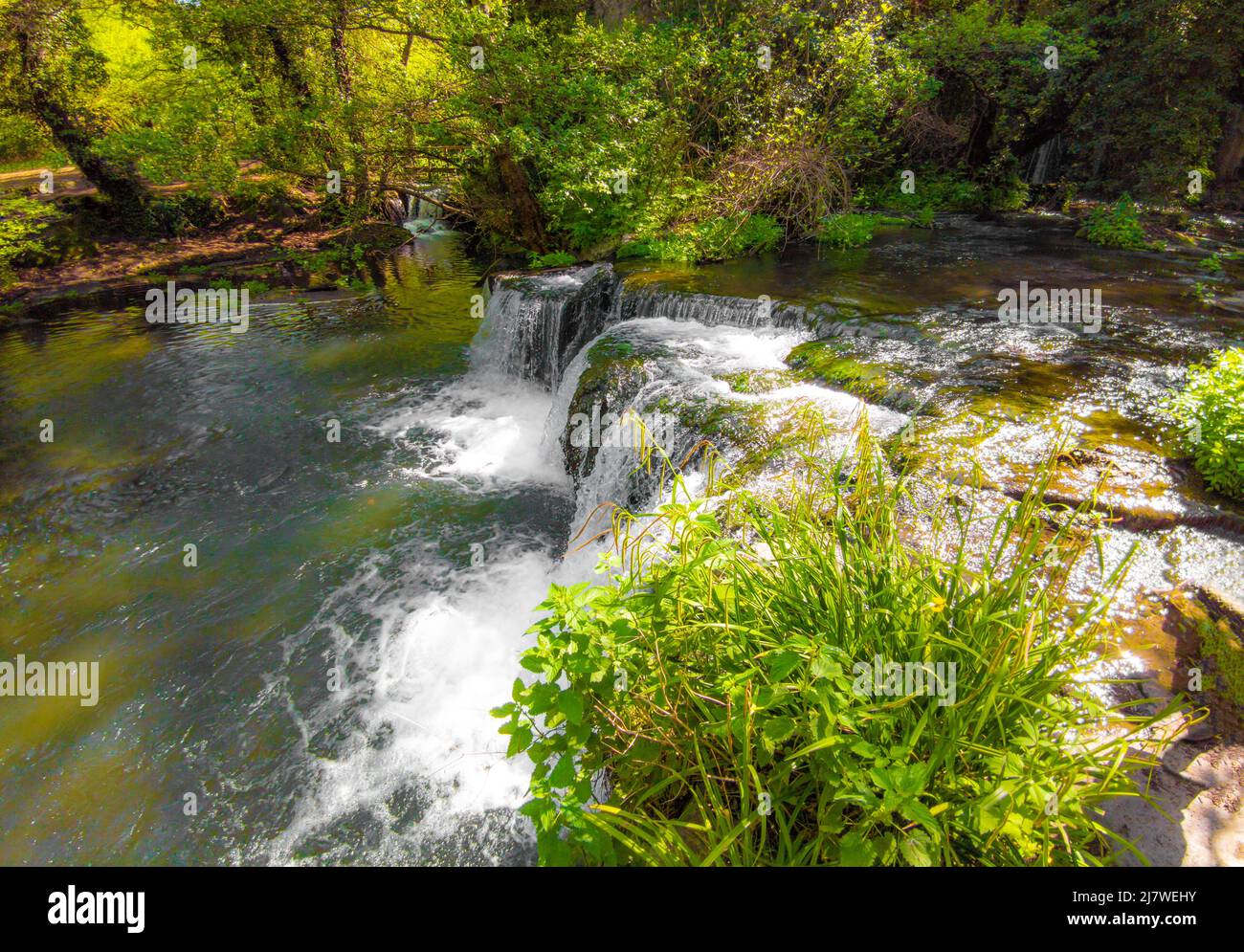 Mazzano Romano (Rome, Italy) - Waterfalls of Monte Gelato in the ...