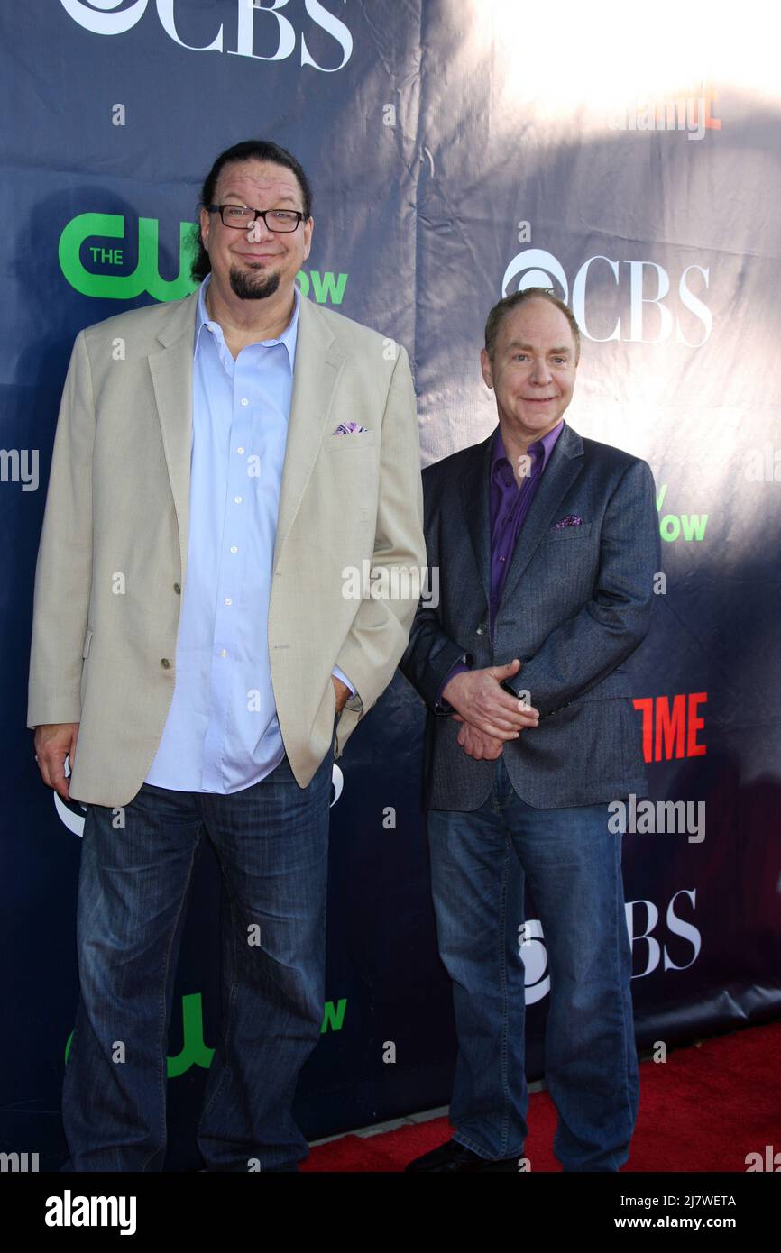 LOS ANGELES - JUL 17: Penn Jilette, Teller aka Raymond Joseph Teller at ...