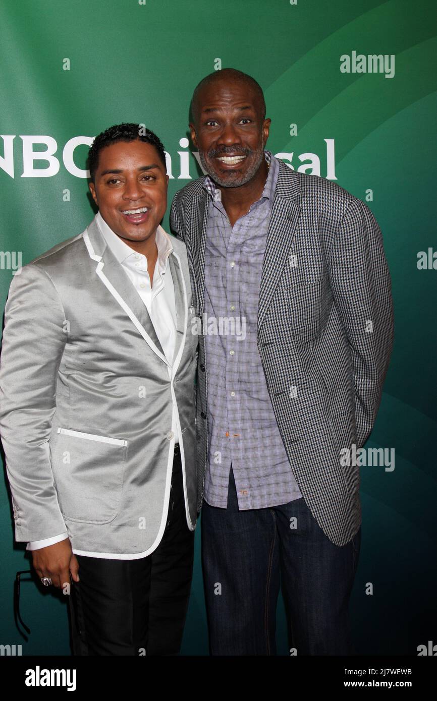 LOS ANGELES - JUL 14: Bishop Clarence McClendon, Bishop Noel Jones at ...